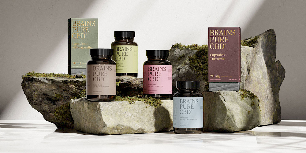 Brains Pure CBD • CBD + Magnesium 20 mg